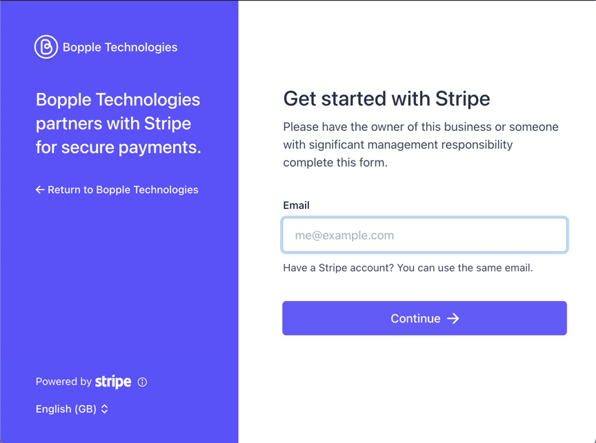 Step 7: Connect Stripe for payments